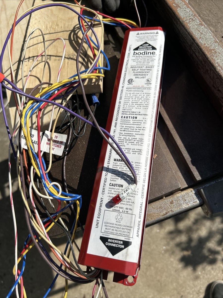 Bodine Electric Ballast B33 Fluorescent Emergency Ballast | Bodine