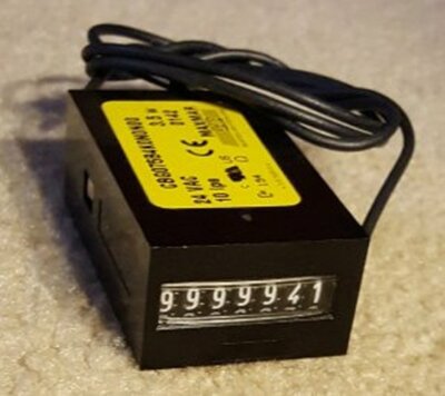 Saia Burgess 7 Digit Numerical Counter Model CBG075B4K0N0N00 | eBay