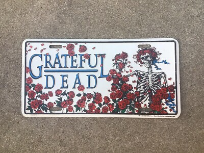 GRATEFUL DEAD - BOOSTER - LICENSE PLATE | eBay