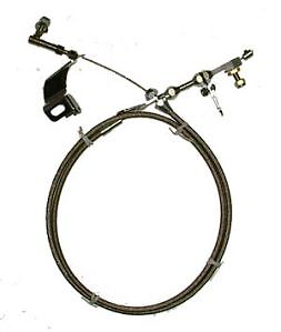 Braided Stainless Steel Kickdown Cable Conversion : 904 Torqueflite | eBay