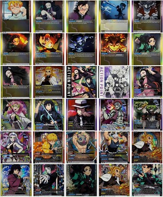 Union Arena Demon Slayer Pick Cards Bulk Foil Common Rare Super Rare ...