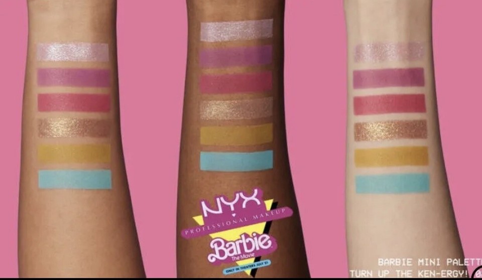 NYX Barbie On The Go Shadow Palette Turn Up The Kenergy Festival ...