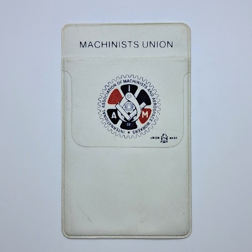 Vintage Pen Holder Pocket Protector IAM Machinist Union Made | eBay