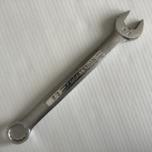 Craftsman 5/8" Combination Wrench Model -VV- 44697 Made in U.S.A | eBay