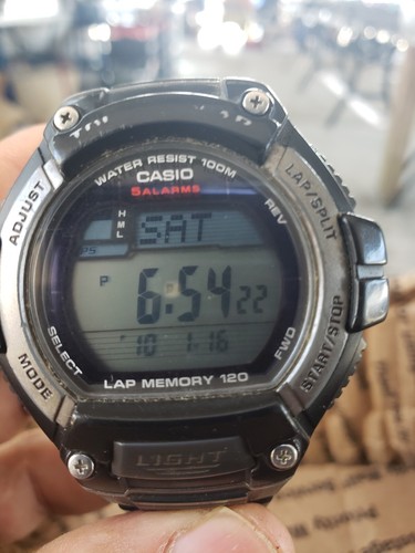 Casio W-S220 Tough Solar, World Time, Lap Memory 120, 3271, Water Resistant 100m | eBay