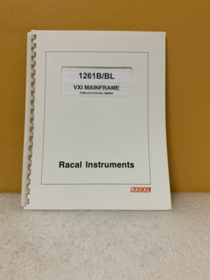 Racal 980800 1261B/BL VXI Mainframe | eBay