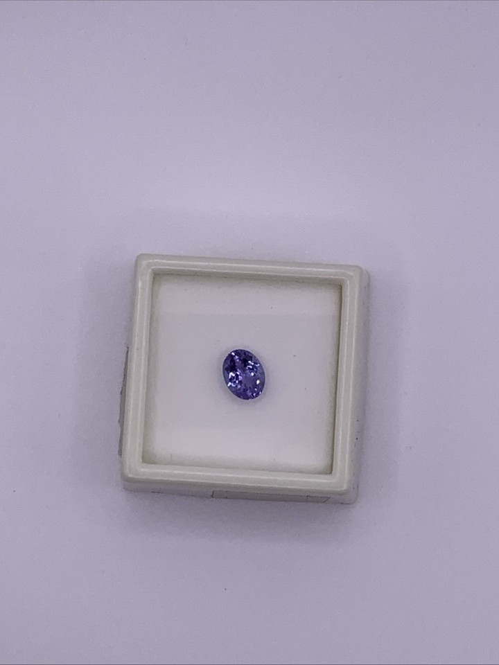 1.30 Ct AA Tanzanite Gemstone Blue Violet Oval Cut 8.5x6.5 mm JTV | eBay