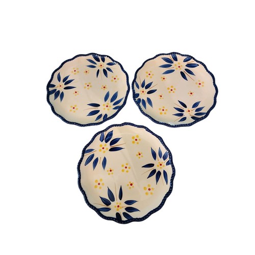 Temptations By Tara Old World Presentable Ovenware 8" Plates Set of 3 ...