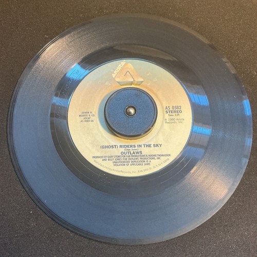 Outlaws 45RPM “Ghost Riders In The Sky” 1980 80s Southern Classic Rock ...