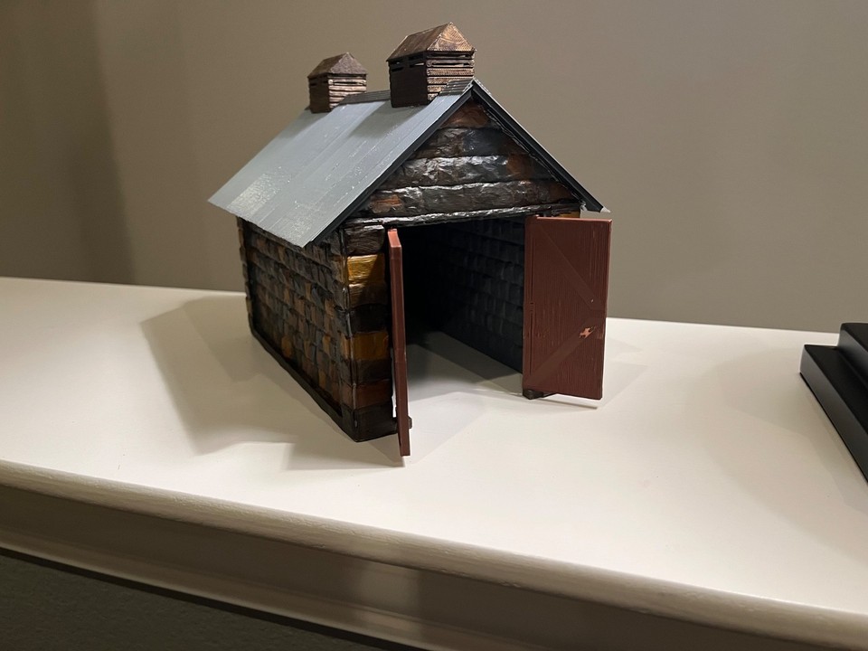 On30 Stone Engine House Assembled And Painted | eBay