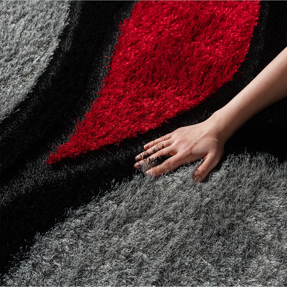 Thick Large Shaggy Rugs Non Slip Hallway Runner Rug Bedroom Living Room ...