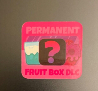 Blox Fruits PERMANENT FRUIT BOX DLC Exclusive Rare CODE Only Messaged ...