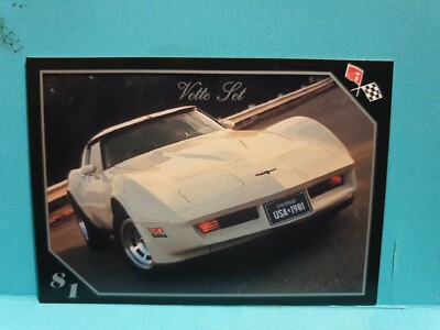 Vette Set 1991🏆1981 Corvette Sport Coupe #52 Trading Card 🏆FREE POST ...