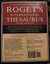 Roget International Thesaurus Index 5E by Robert L. Chapman (1992 ...