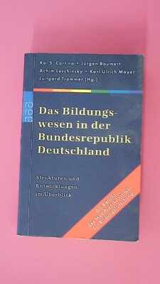 176901 DAS BILDUNGSWESEN IN DER BUNDESREPUBLIK DEUTSCHLAND Strukturen ...