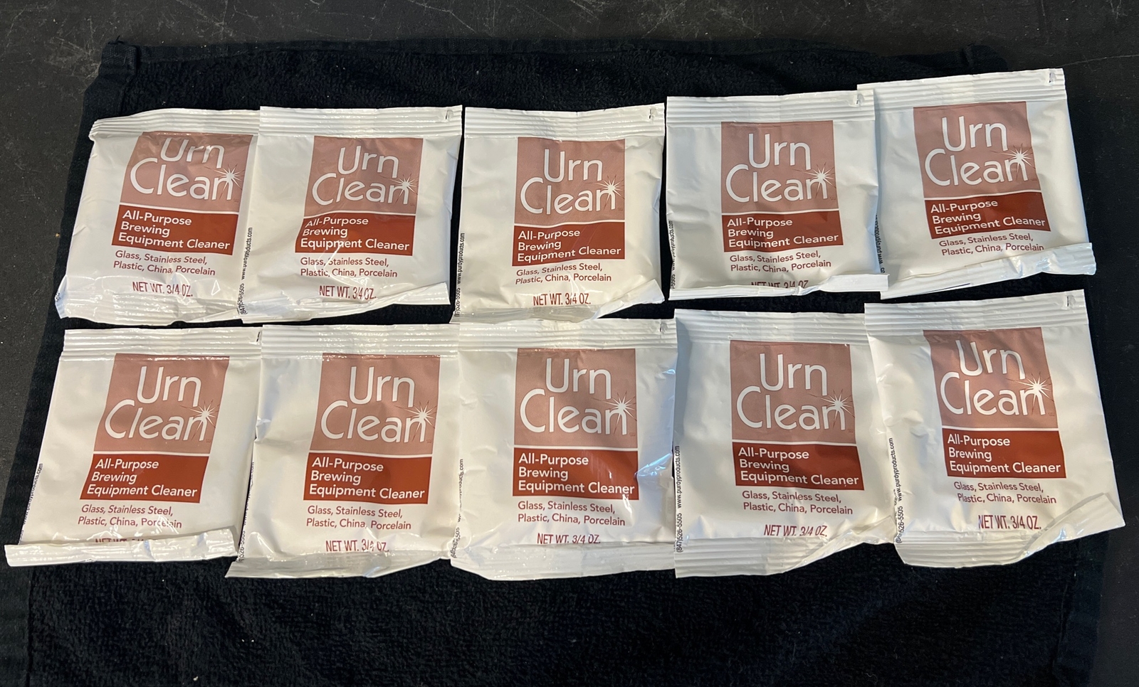 Stera Sheen Urn Clean All-Purpose Brewing Equipment Cleaner Lot Of 10 ...