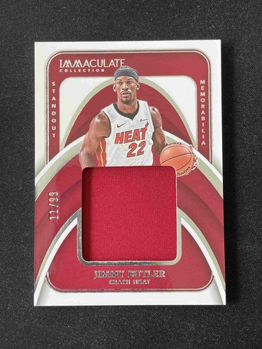 Jimmy Butler 2023-24 Immaculate Collection Standout Memorabilia Patch ...