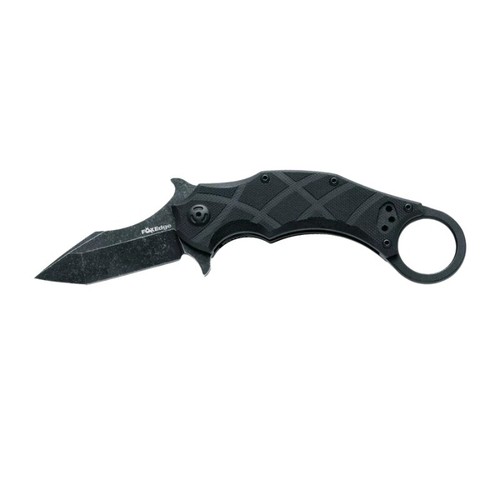 Fox Edge The Claw Emerson Wave LinerLock Karambit Folding Knife Black ...