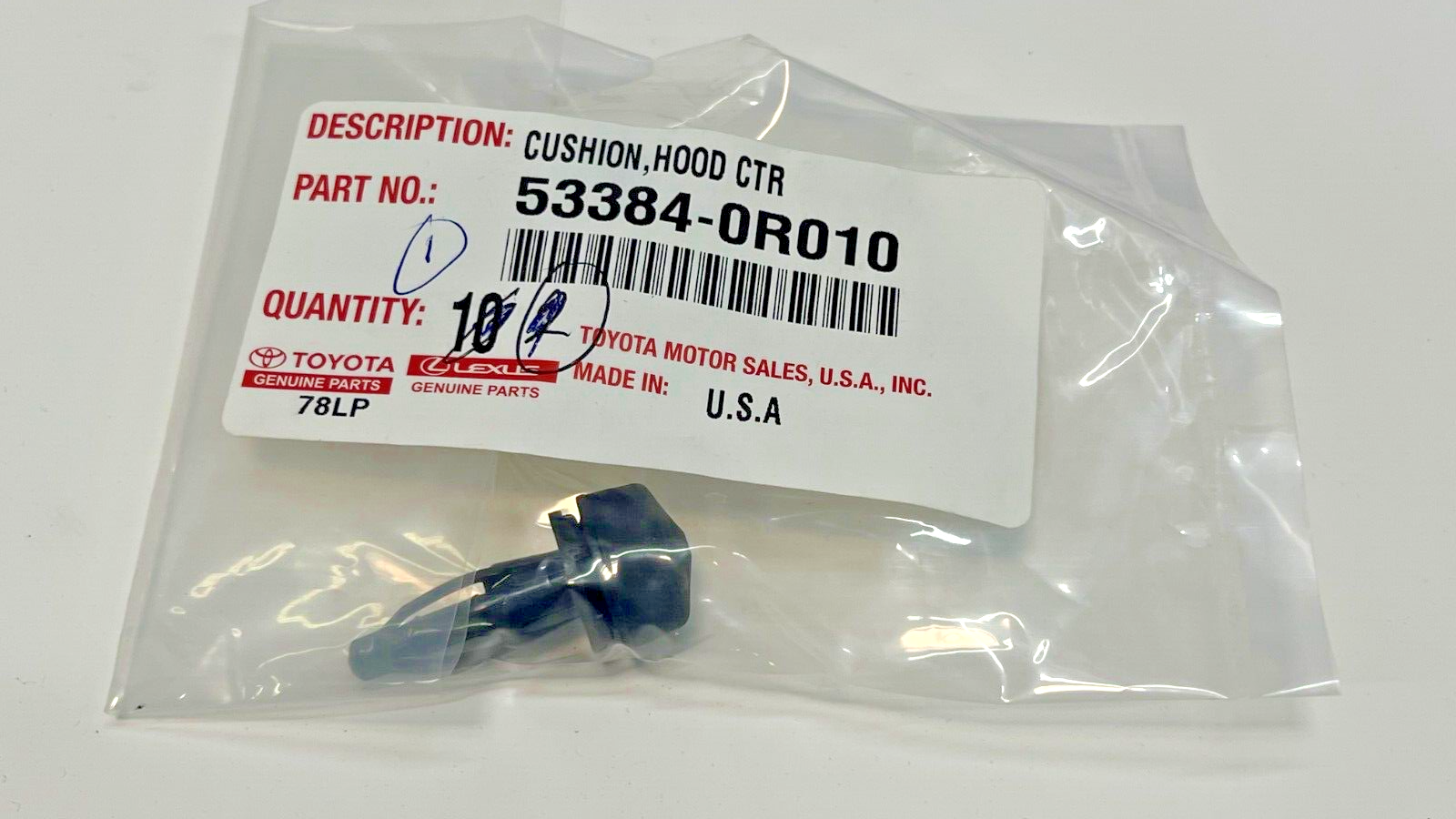 OEM Toyota Grille Assembly Cushion 5338468010 for sale online | eBay