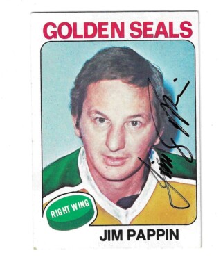 Jim Pappin 1975-76 Topps Card # 234 Signed | eBay