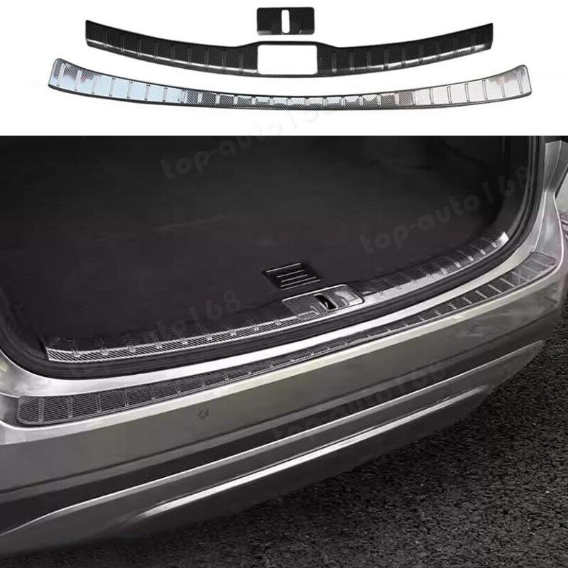 Carbon Look Rear Bumper Protector Cover Sill Guard For Lexus RX 350 ...