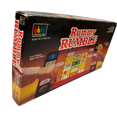 Rummy Rumble Board Game From Makers Of Uno Vintage 1984 Fun For the ...