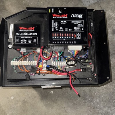 Whelen CenCom Carbide Control & WC External Amplifier Module — Complete ...