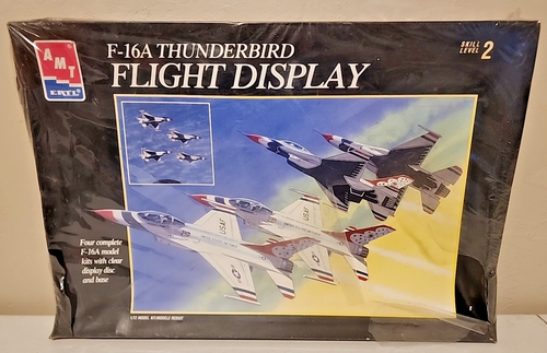 AMT F-16A Thunderbird Flight Display Kit # 6325 Factory Sealed Dented ...