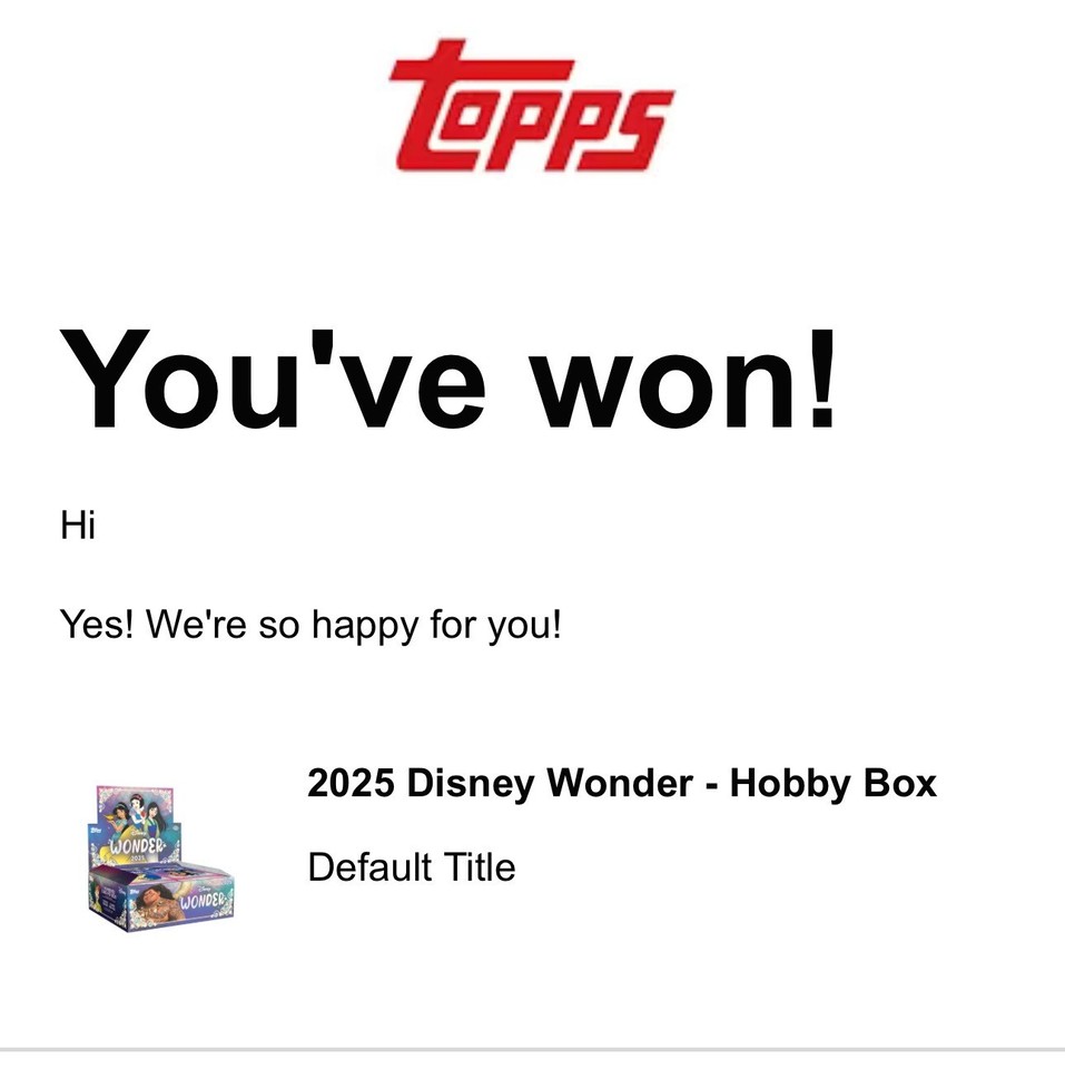 2025 Topps Disney Wonder Hobby Box - PRESALE CONFIRMED FREE SHIP | eBay