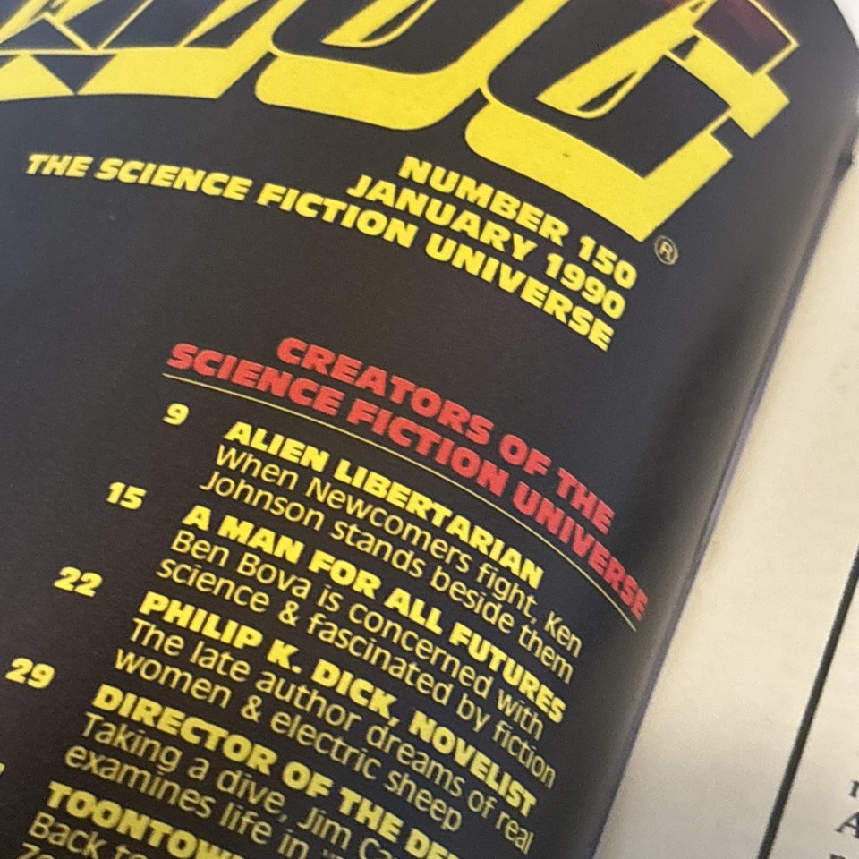 1989 STARLOG Magazine Back To The Future II LOT of 2 (#149 & #150 ...