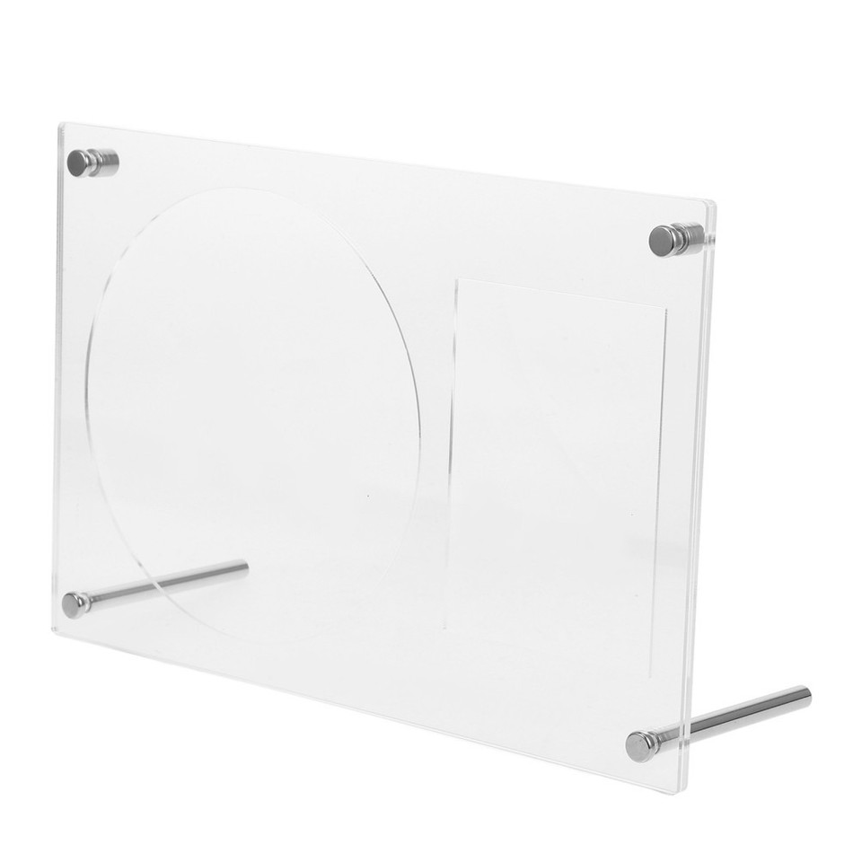 Acrylic Cd Case Photo Storage Holder Cd Display Box With Stand Clear Cd ...