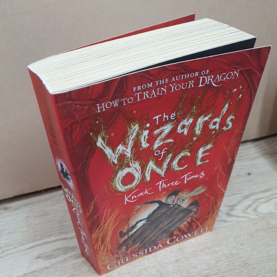 The Wizards of Once: Knock Three Times By Cressida Cowell Paperback ...