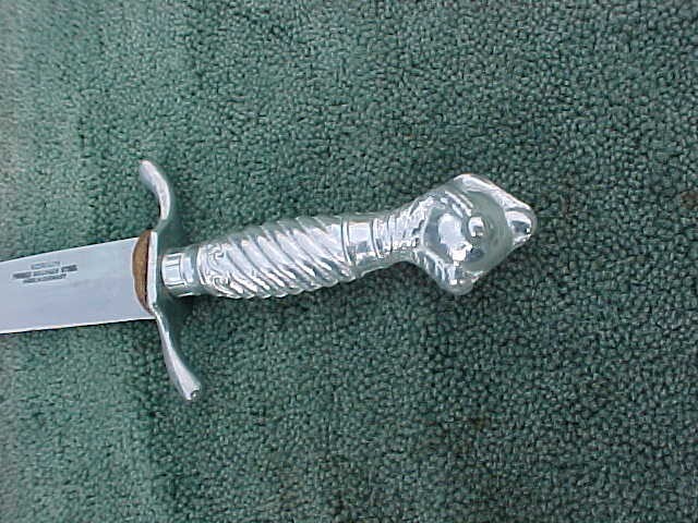 KORIUM Forged Solingen Steel Germany Fixed Blade Knife Dagger Excellent ...