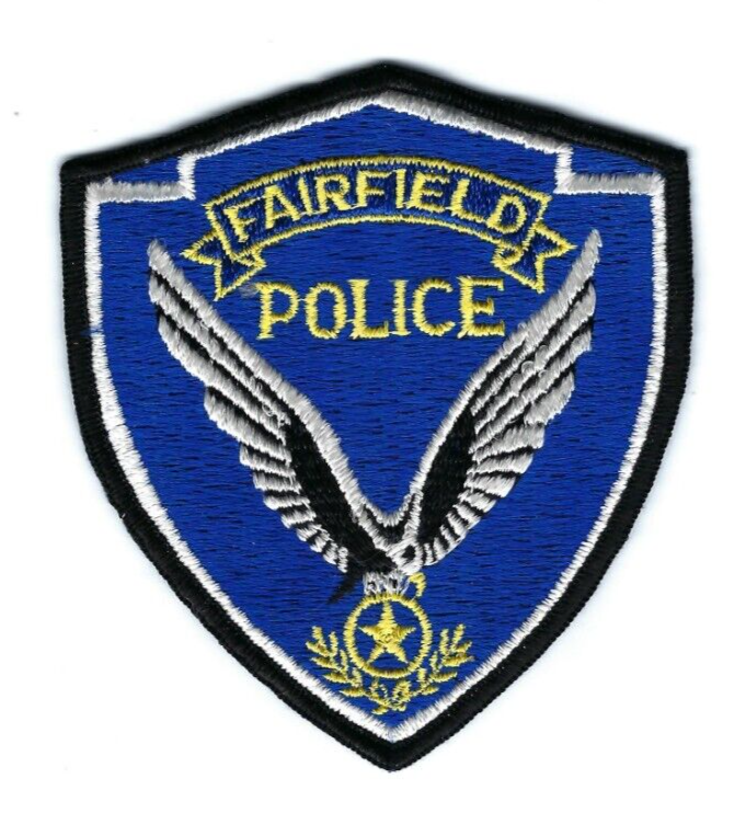 Fairfield (Solano County) CA California Police Dept. duty-worn patch ...