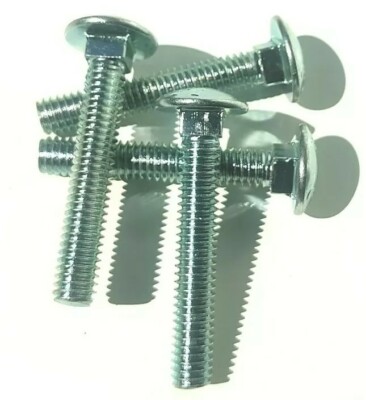 (25 pcs) 5/16-18 x 2" Galvanized Carriage Bolt 307A CYI | eBay