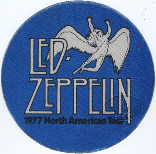 LED ZEPPELIN 1977 U.S. Tour Backstage Pass | eBay