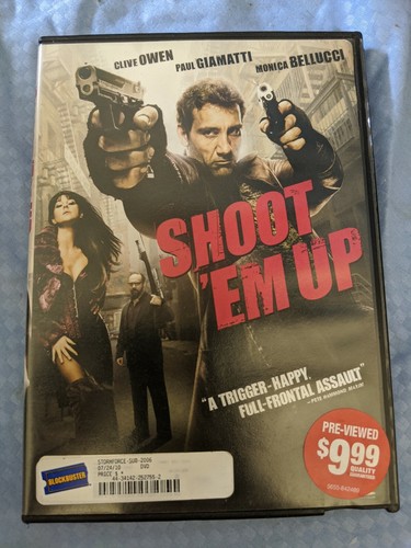 Shoot Em Up DVD Movie GOOD CONDITION 794043112331| eBay