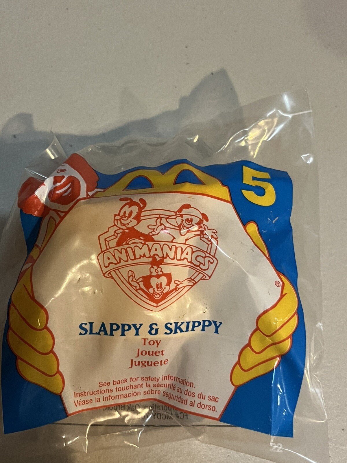 McDonalds Happy Meal #5 Animaniacs SLAPPY & SKIPPY 3" Toy | eBay