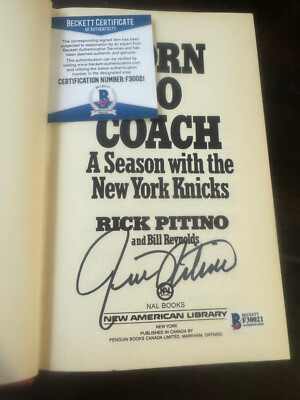 Born to Coach A Season with the New York Knicks by Rick Pitino 1988 ...