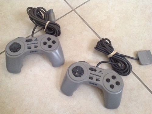 2X INTERACT PIRANHA PAD CONTROLLER FOR PLAYSTATION 1 Lot of 2 | eBay