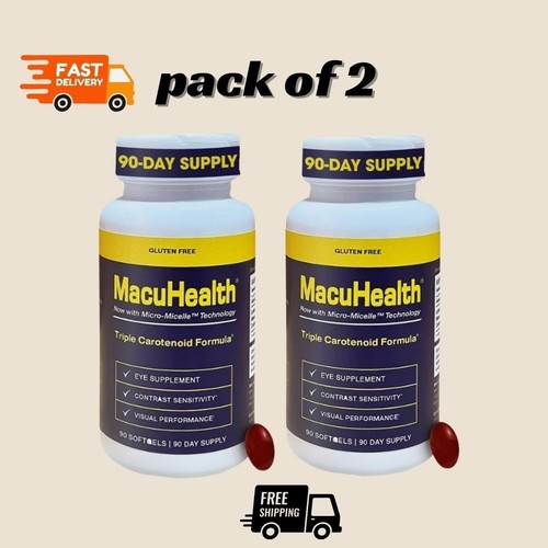 Macu Eye Vitamins Triple Carotenoid Formula 180 CT 2 Pack DEAL | eBay