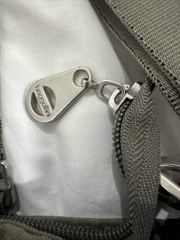 Baggalini Gray Cross-Body Shoulder Strap Bag With Turn Lock | eBay