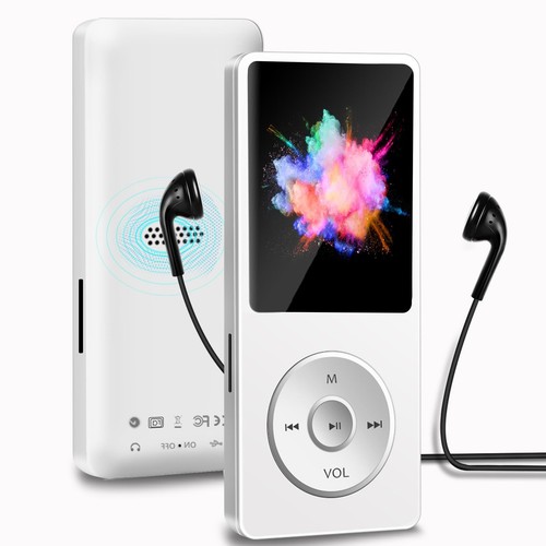 Aigital MP3 Player with Bluetooth and 32GB TF Card, HiFi Music Player ...