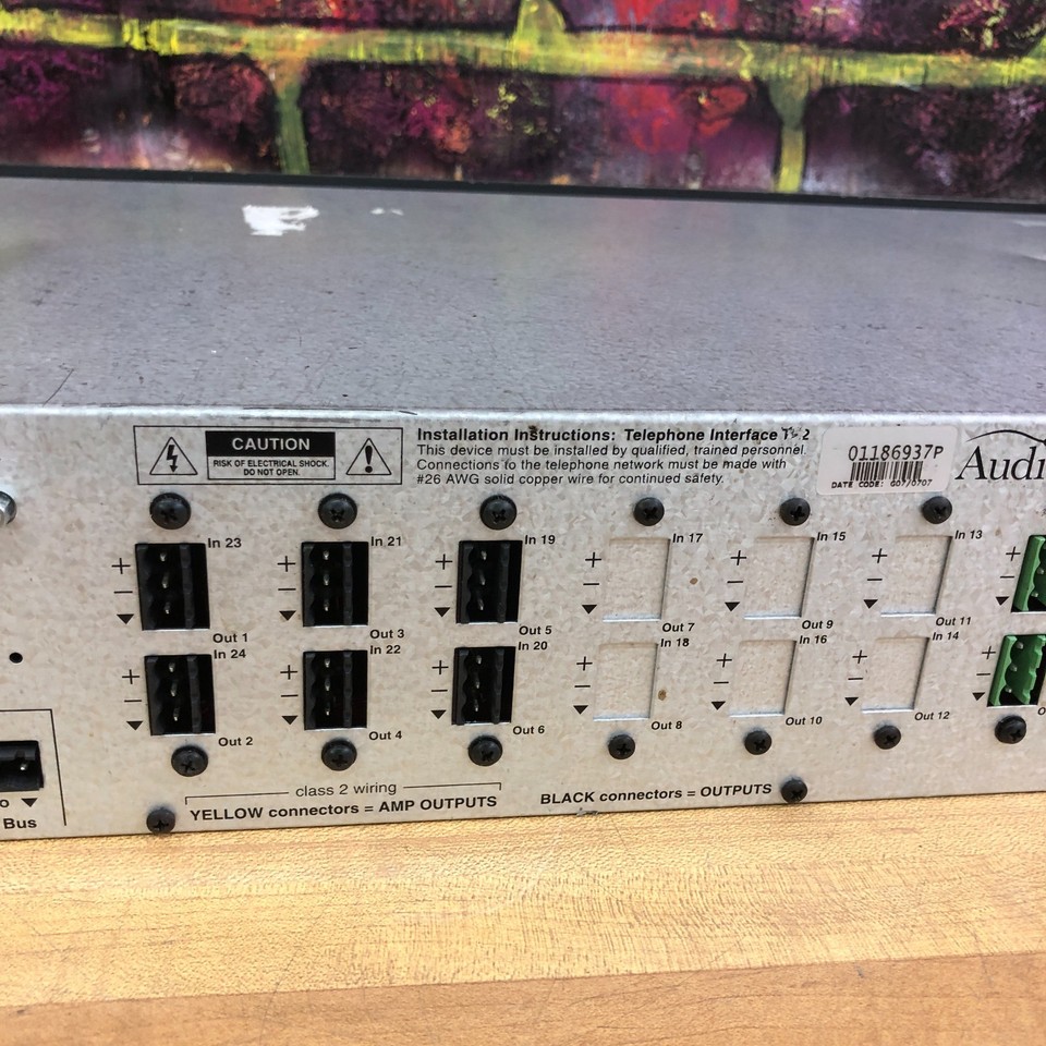 Biamp Systems Audia Flex Model TI-2 Digital Audio Processor (WORKS) | eBay