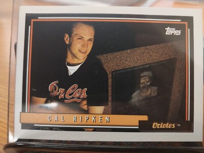 1992 Topps - #40 Cal Ripken | eBay