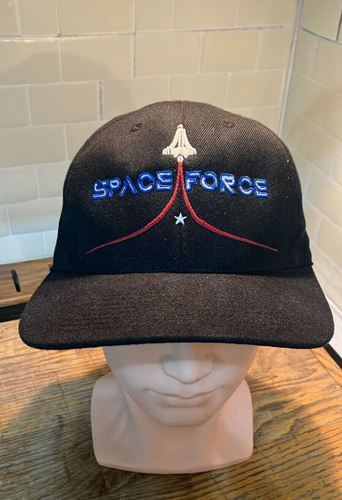 Trump Space Force Cali-Fame Headwear Hat Black Adjustable Cap | eBay
