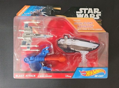 Hot Wheels Star Wars Blast Attack Resistance X-Wing Fighter Starship ...