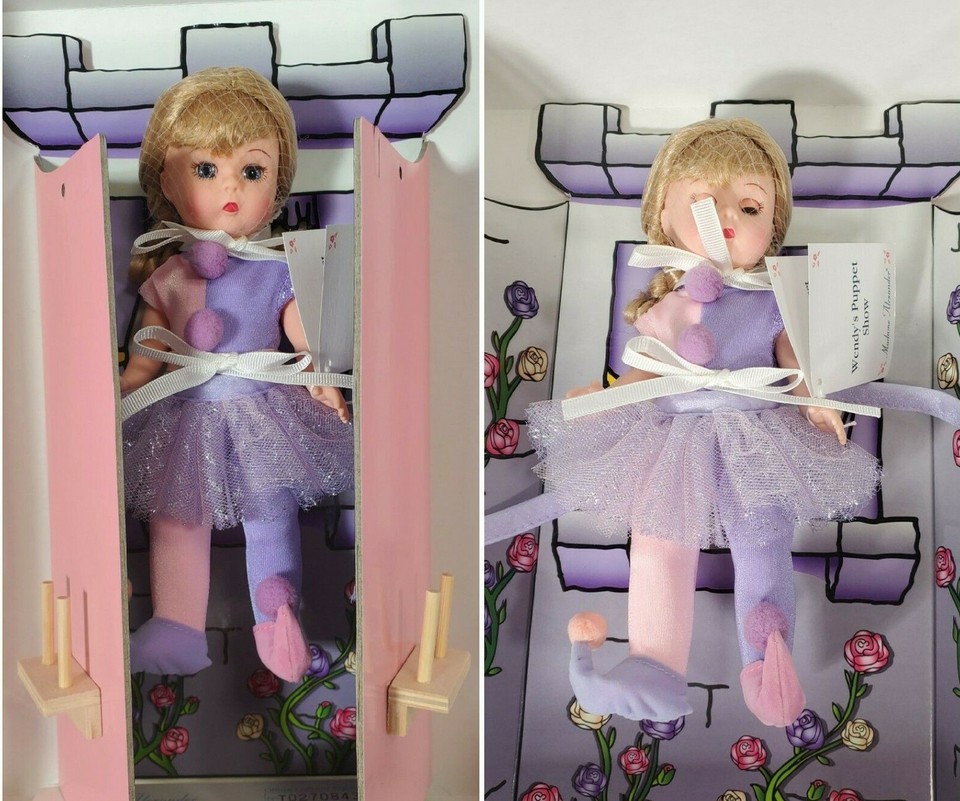NEW 2000 Madame Alexander 8" Doll Wendy's Puppet Show #33780 w ...