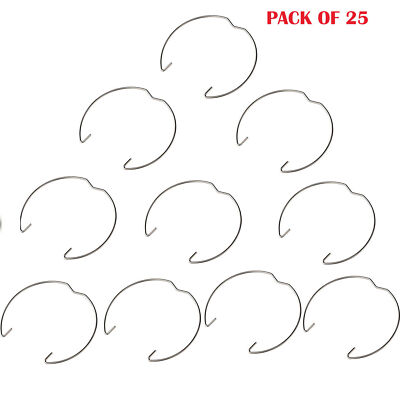 25pcs Lamp Retaining Spring Clip Ring For 50mm MR16 GU10 Spot Light ...