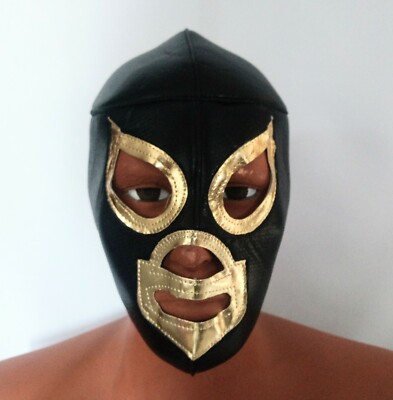 EL SANTO-GOLD EDITION!! LUCHADOR/WRESTLER MASK!! AWESOME!! CLASSIC ...